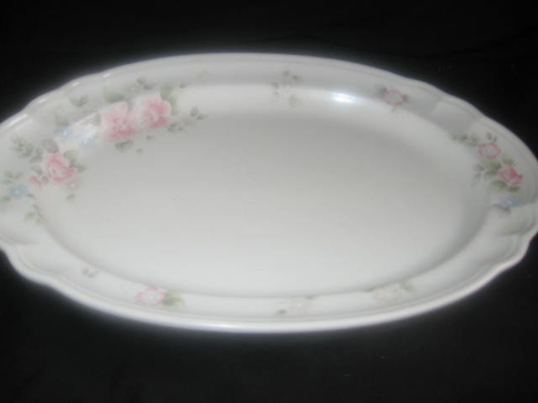 Vintage Pfaltzgraff Tea Rose Platter: 1980s Dinnerware - Etsy