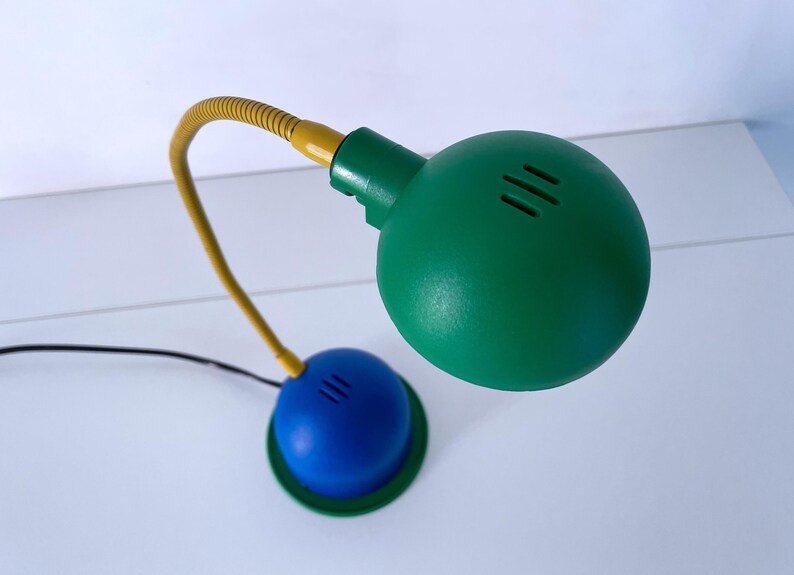1980's Postmodern Memphis Design STILPLAST Gooseneck Desk Lamp - Etsy