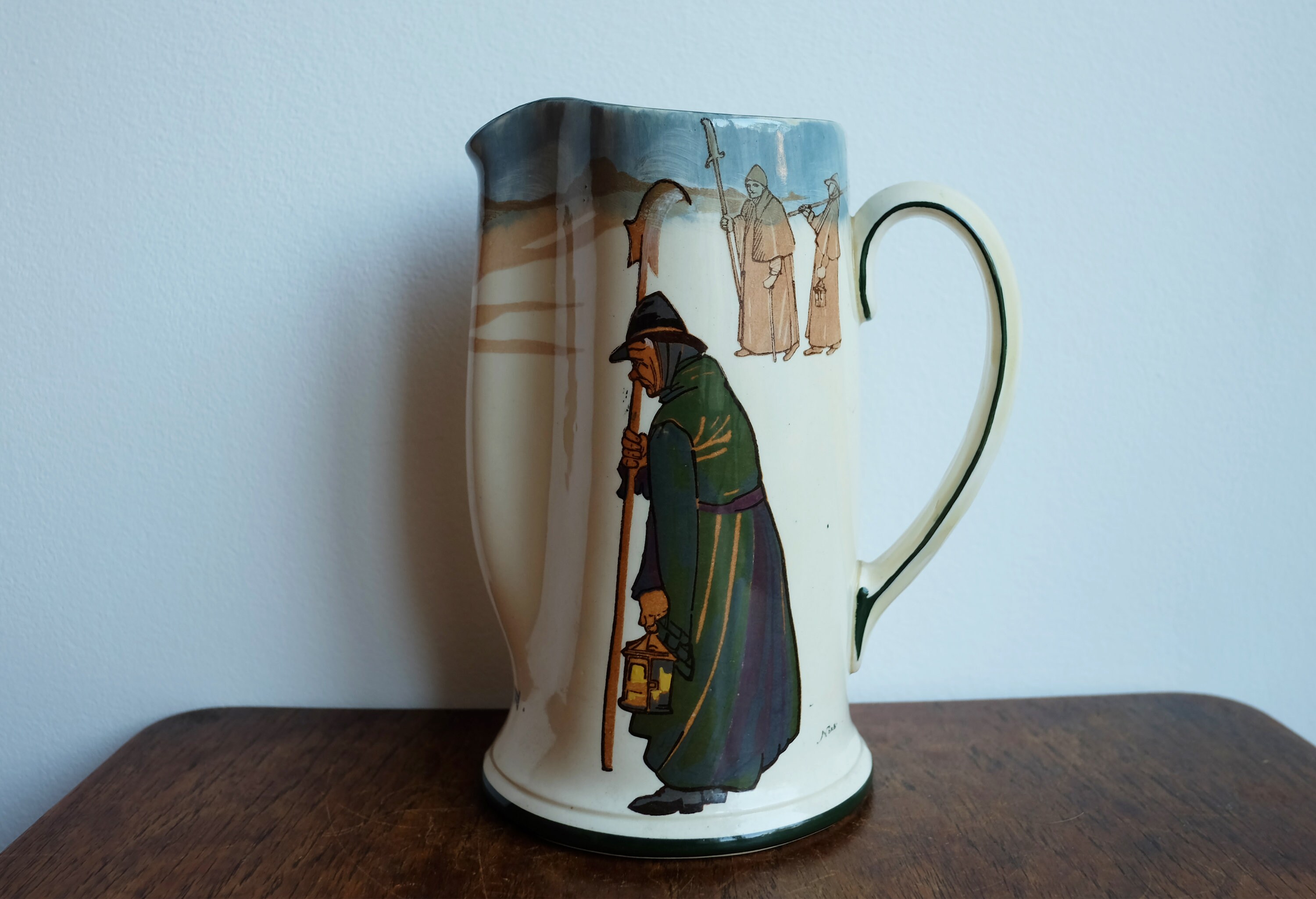 Royal Doulton dogberrys Watch Motto Jug Decorated - Etsy UK