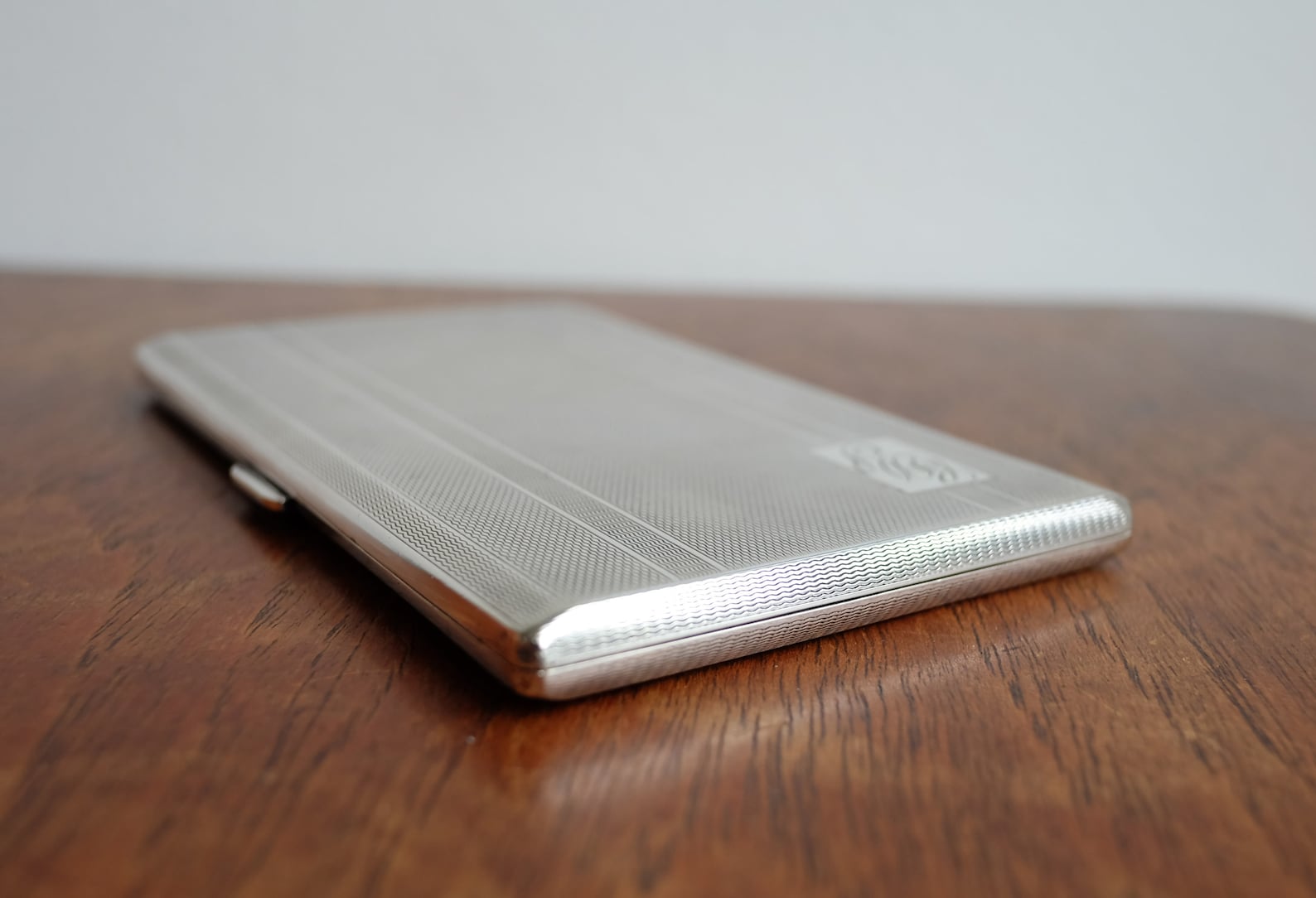 1920's Silver Plated Cigarette Case by Frederick Field - Etsy