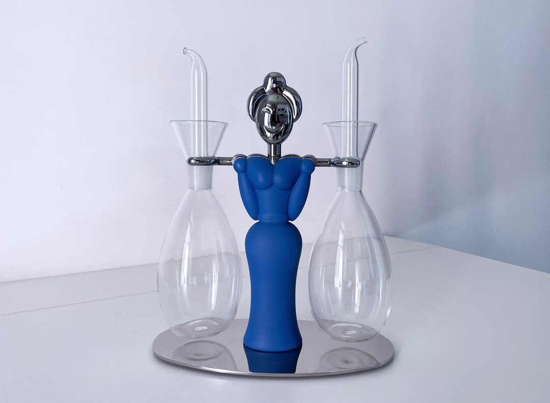 Vintage Italian Bugatti "campagnuola" Oil and Vinegar Set - Etsy