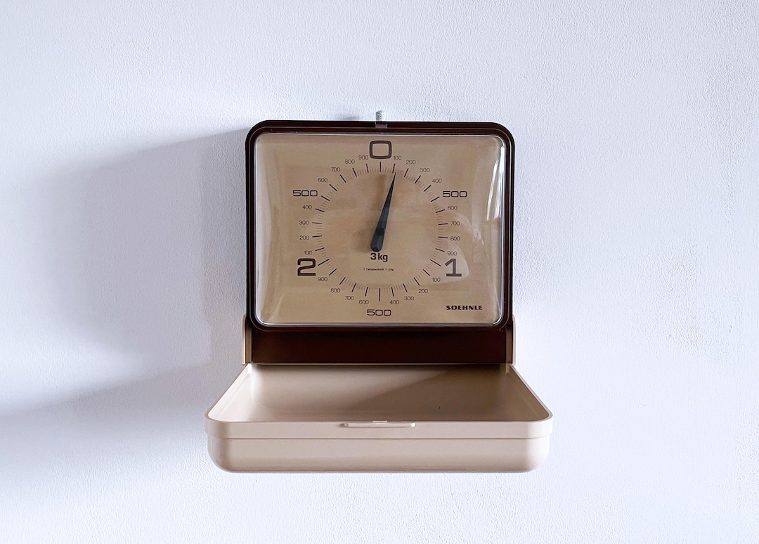 1970's German SOEHNLE 3 Kg Wall Mounted Kitchen Scale - Etsy
