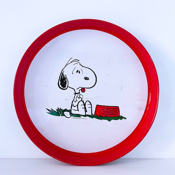 Vintage Snoopy Tin - Etsy