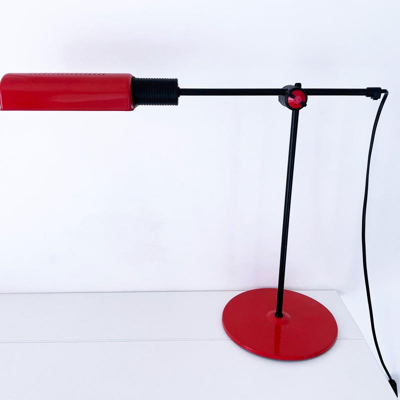 Red Lava Lamp 1980 - Etsy