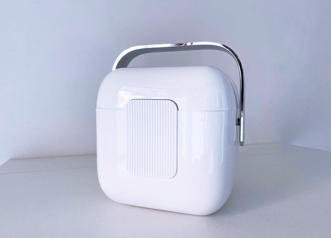 1980's Guzzini 'amanda' White Ice Bucket by Ambrogio Pozzi - Etsy