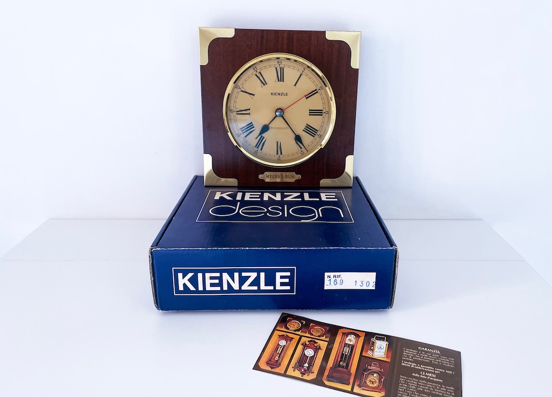 1980's Kienzle 'myers's Rum' Wall Clock in Nautical Style - Etsy