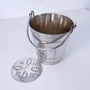 English Silver Plate Ice Bucket by George Gates Honour of London ...