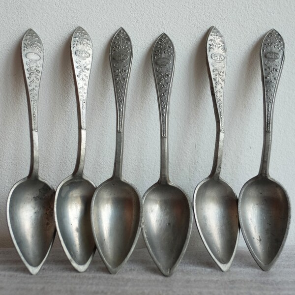 Pewter Spoons - Etsy