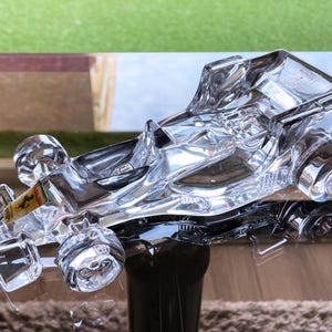 1970's Ferrari F1 Race Car Crystal Glass Sculpture - Etsy Australia