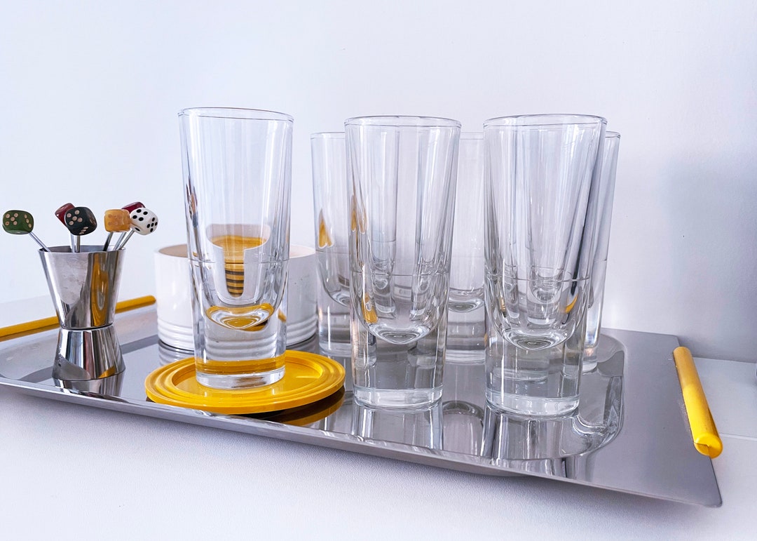 1960's Mid Century Italian Aperitif/digestive Glasses - Set of 6 - Etsy
