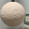 Moon Lamp With Realistic Texture - 3D Printed Pendant Light - Large ...