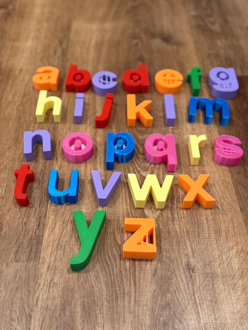 Tvokids Style Letters - 3D - Etsy