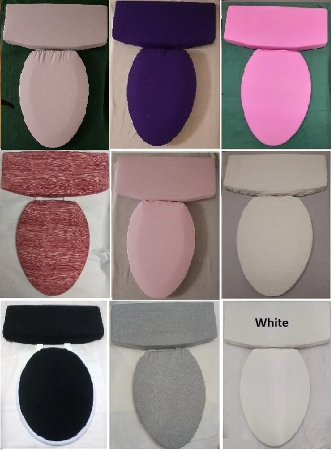 Stretchable Fabric Cover Toilet Set Fabric Cover - Etsy