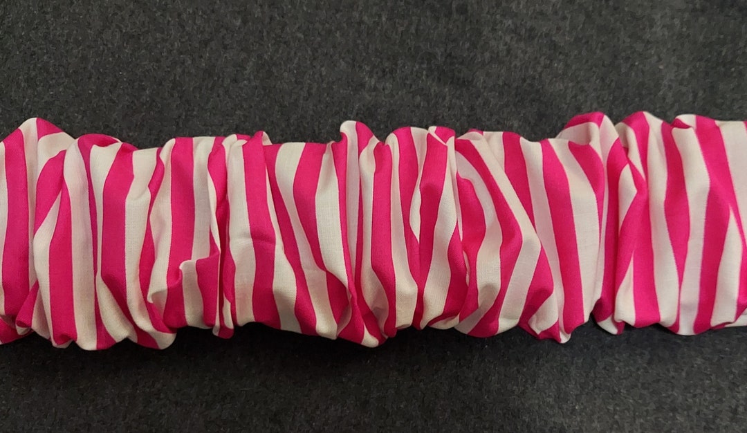 Sleeve Topper Window Valance, White/hot Pink - Etsy