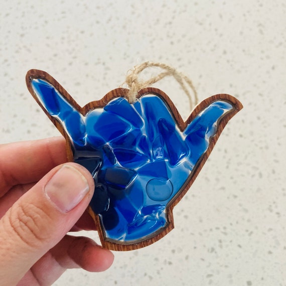 Glass Shaka Ocean Glass Beach Beach Shack Gift Ocean | Etsy