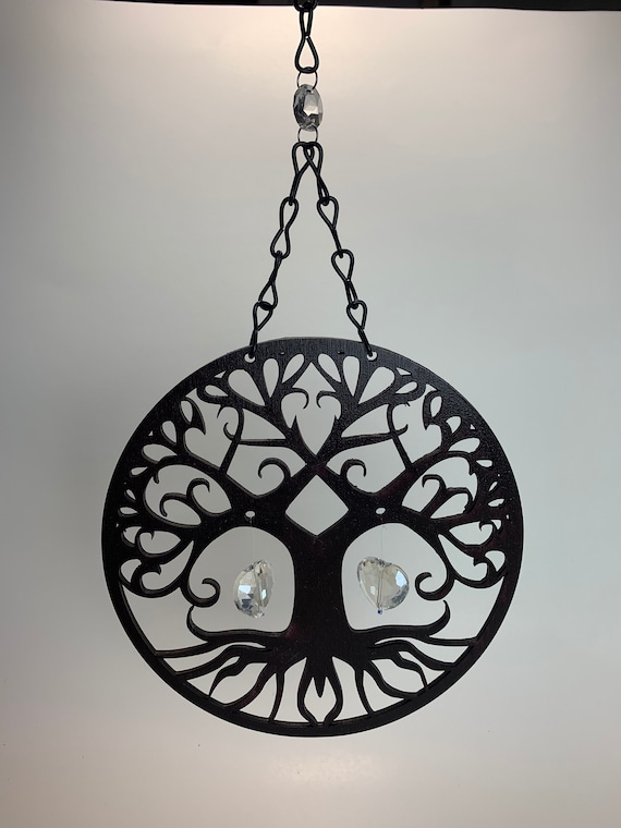 Tree of Life Sun Catcher - Etsy