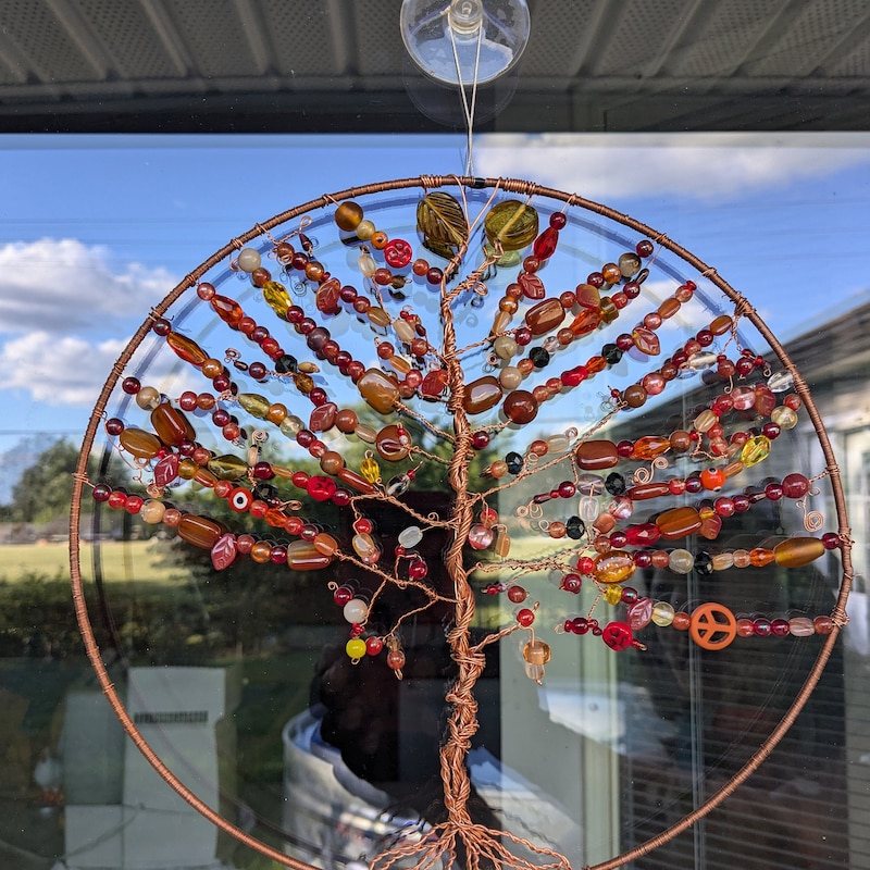 Tree of Life Suncatcher - Etsy