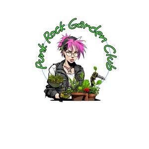 Punk Rock Garden Club, PNG, JPG, Digital Download - Etsy