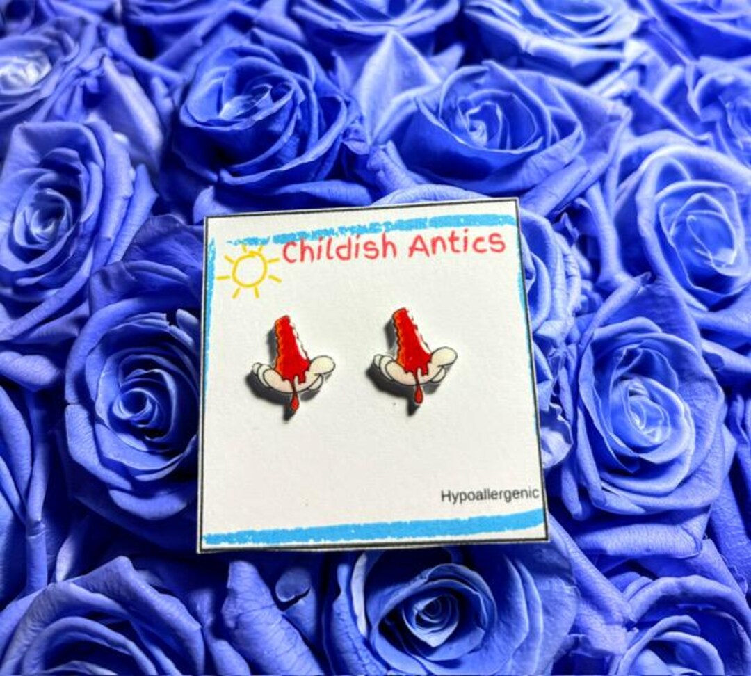 A Goofy Movie Earrings, Leaning Tower of Cheeza Earrings, Goof Troop ...