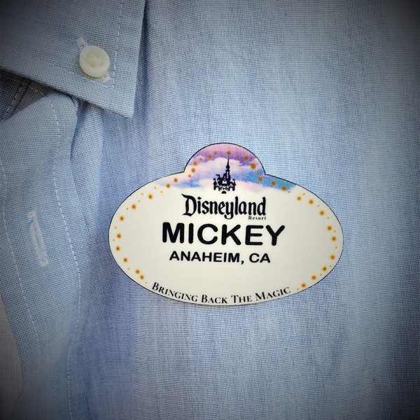 Disneyland Cast Member Stickers - Etsy