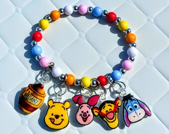 Winnie the Pooh Bracelet - Etsy