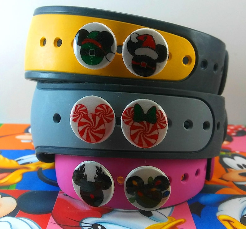 Disney Christmas Magic Band Charms Magic Band Decals Disney - Etsy
