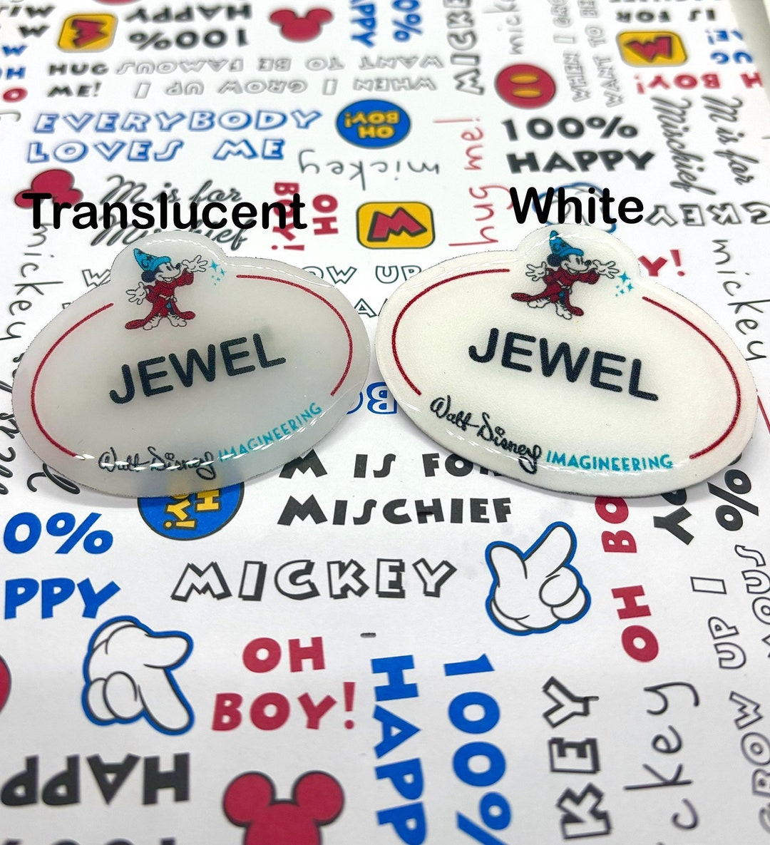 Customized Disney World Cast Member Imagineering Name Tag, Disney World ...