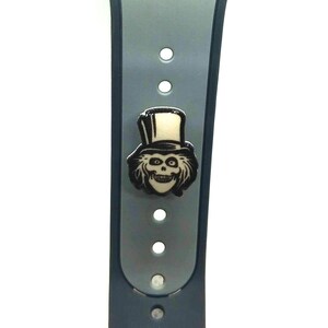 Disney Haunted Mansion Hatbox Ghost Magic Band Charm, Magic Band Decals ...