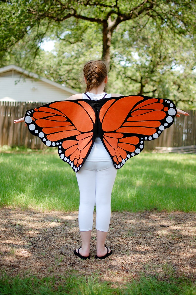 Monarch Butterfly Costume Wings Life Like Kids Age 6 Months to Adult - Etsy
