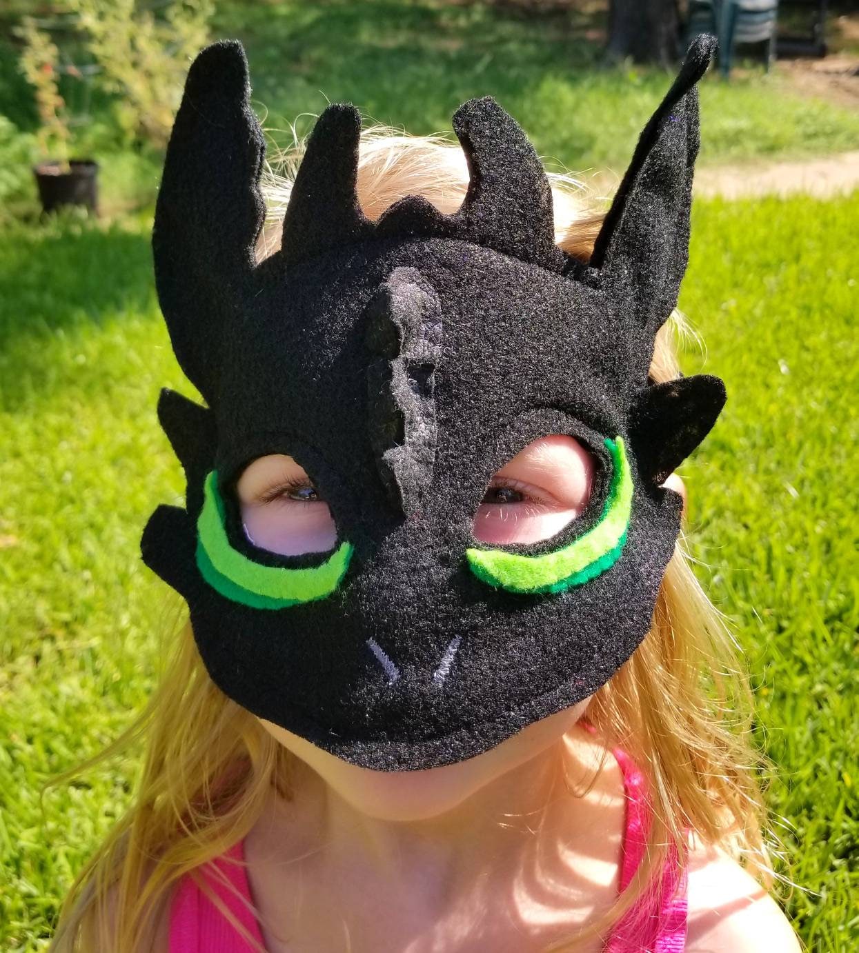 Dragon Mask Toothless How to Train Your Dragon Inspired Night - Etsy