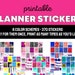 Planner Sticker Bundle (printable) - Etsy