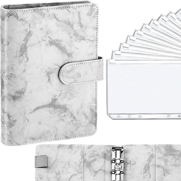 Marble Leather Binder - Etsy