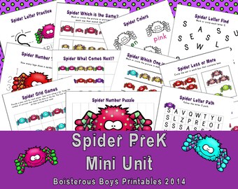 Winter Friends Prek Thematic Printable Learning Pack | Etsy