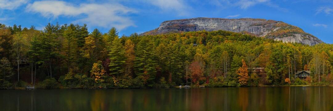 Whiteside Mountain Panorama Highlands Cashiers North Carolina ...