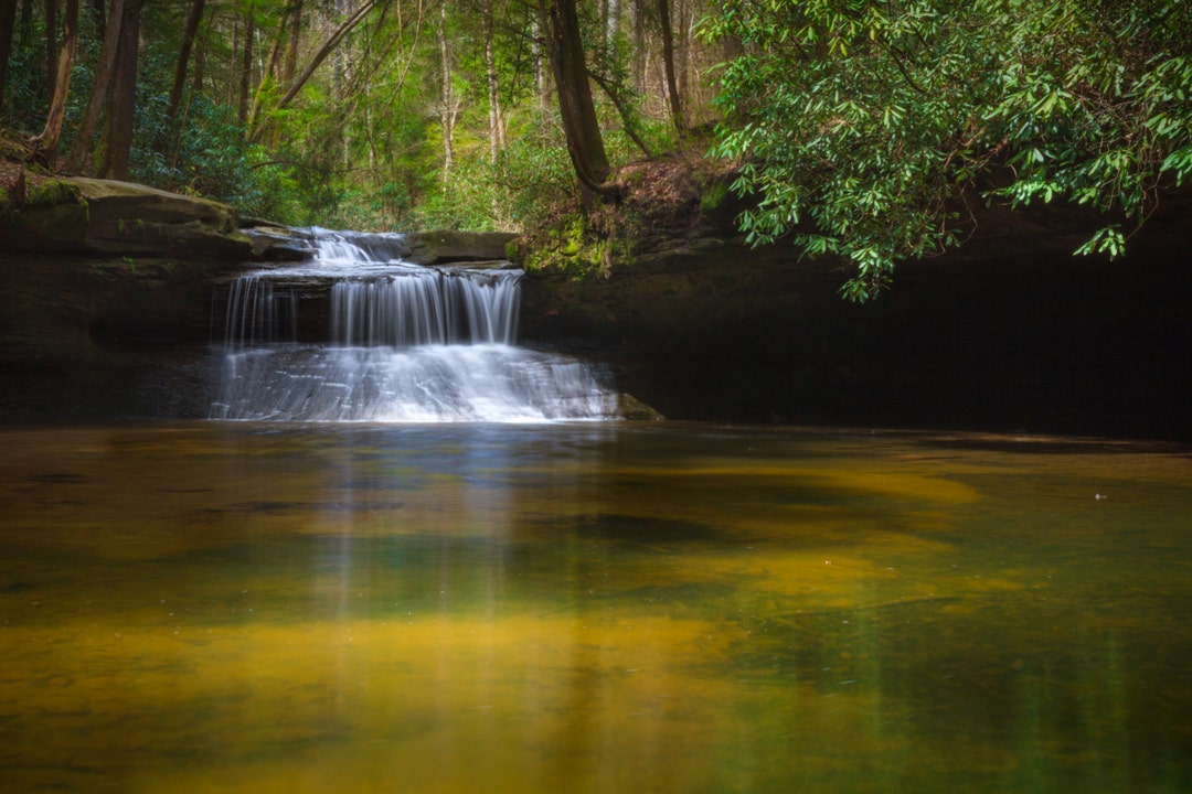 Kentucky Waterfall, Red River Gorge, Kentucky Photography, Landscape ...