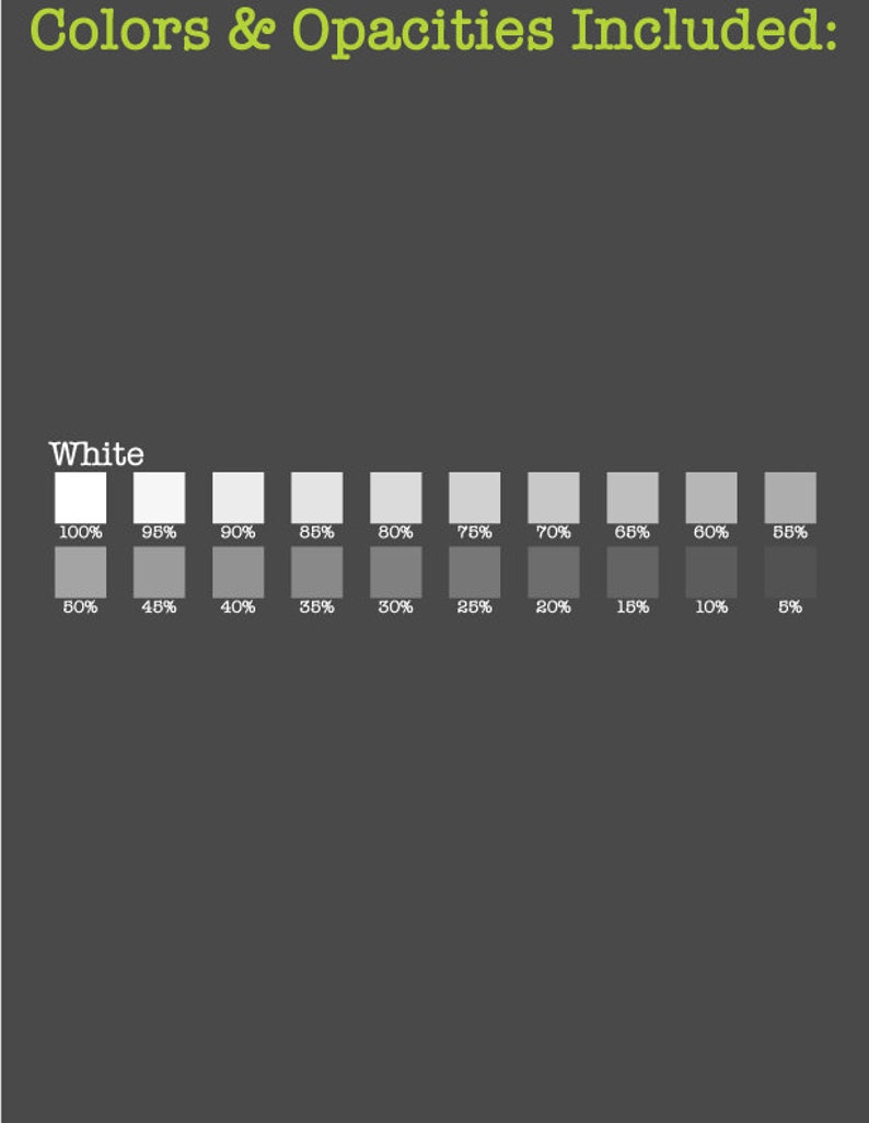 White Opacity Papers for Cricut // Personal Use // Set of | Etsy Sweden