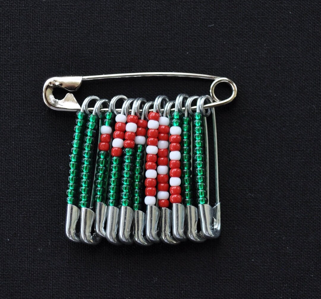 Candy Cane Pin - Etsy