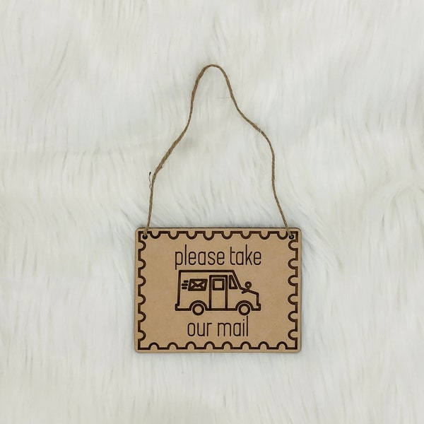 Hanging Mailbox Sign - Etsy