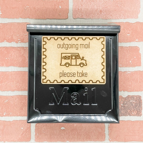 Outgoing Mail Pickup Sign - Etsy