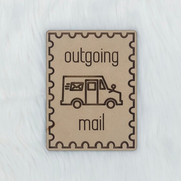 Outgoing Mail Sticker - Etsy