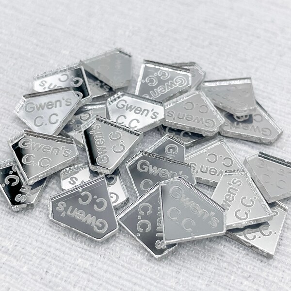 Silver Gift Tags - Etsy