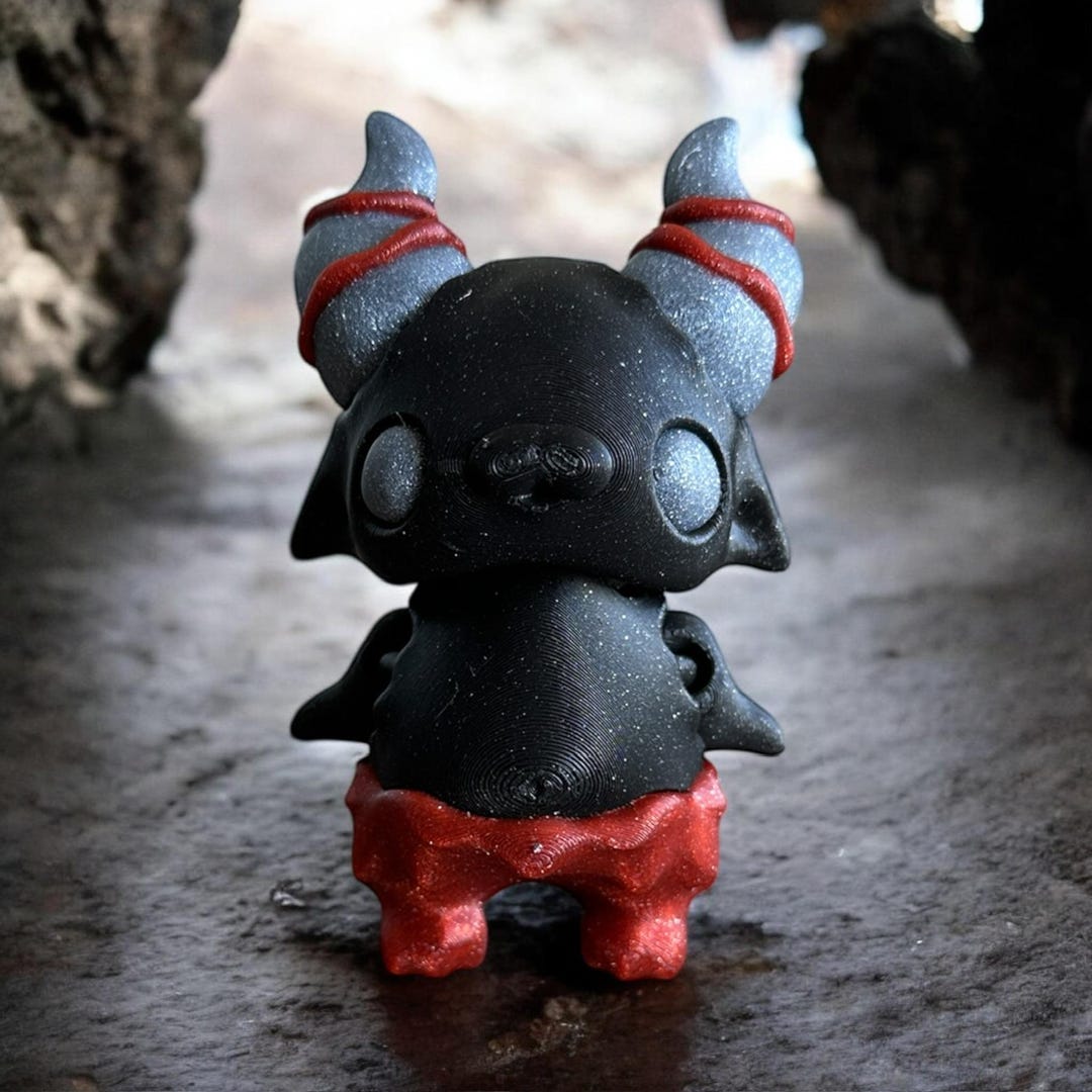 Beasty Pixie 3D Printed Halloween Decoration Desk Buddy Gothic Mythical ...