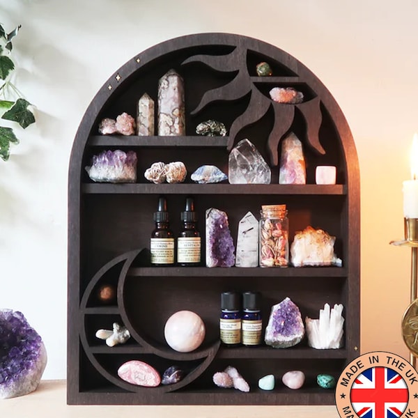 Crystal Moon Shelf - Etsy