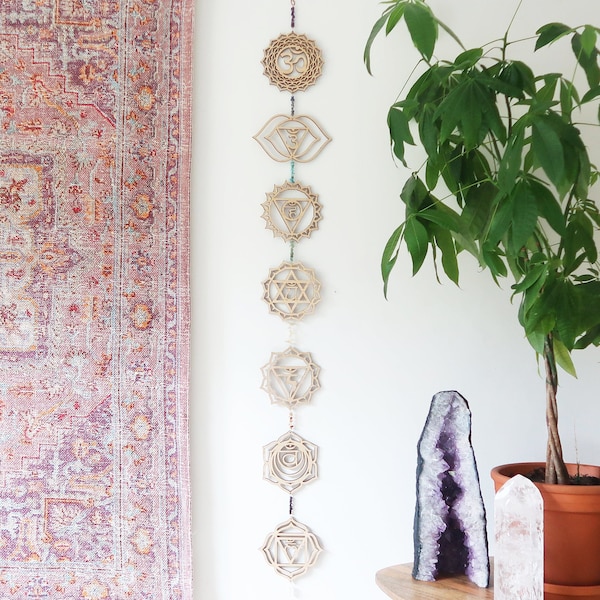 Chakra Wall Hanging - Etsy