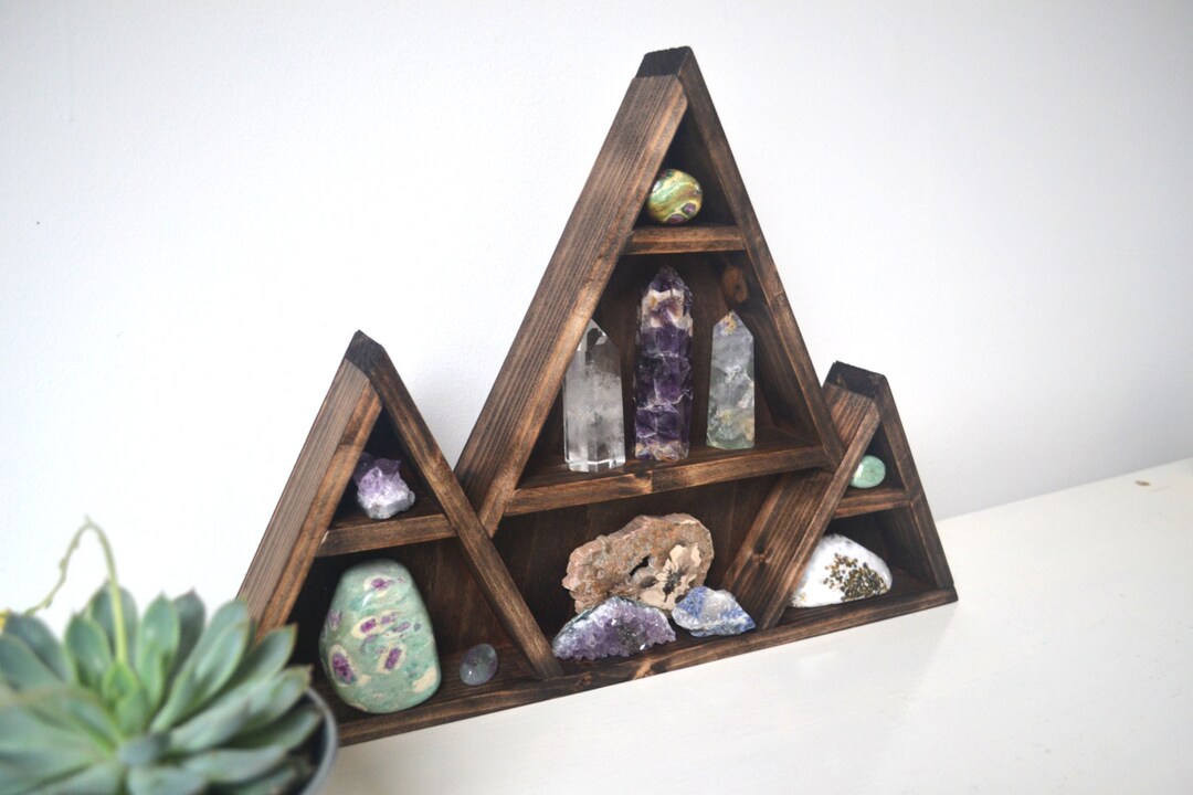 Triple Mountain Triangle Shelf - Etsy