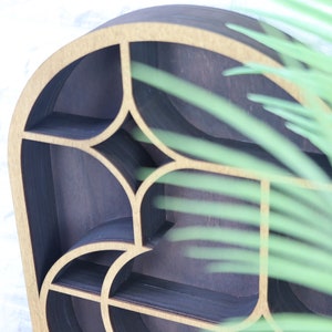 Celestial Mushroom Arch Crystal Shelf - Etsy