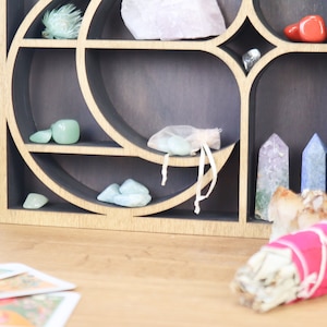 Celestial Mushroom Arch Crystal Shelf - Etsy