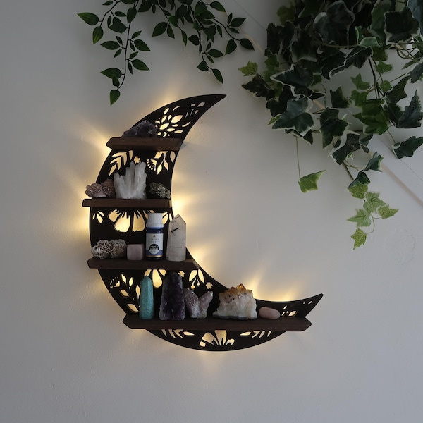 Crystal Moon Shelf - Etsy