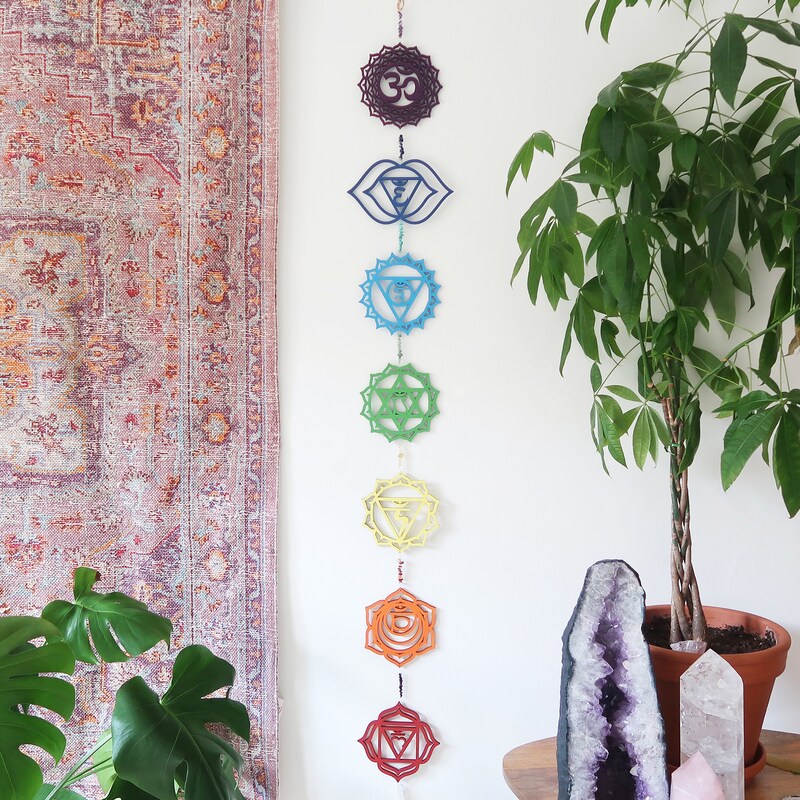 Chakra Wall Hanging - Etsy
