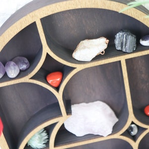 Celestial Mushroom Arch Crystal Shelf - Etsy